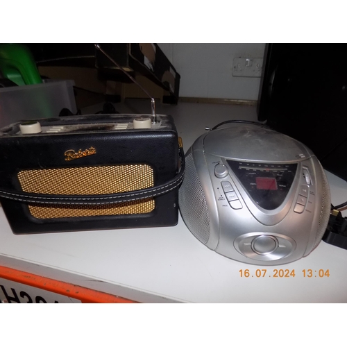 Roberts Radio and Woolworths CD Player