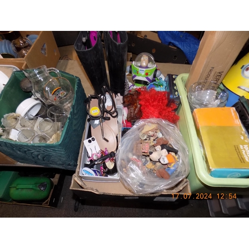 3 Boxes of Household Misc