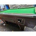 Full Size Pool Table with Original Italian Slate. Comes with Pool Cues ...