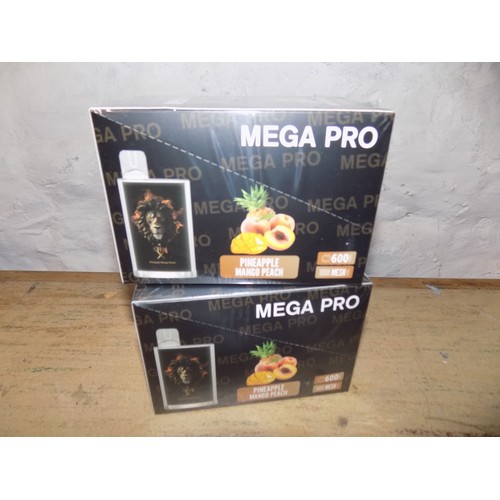 2 Boxes of Mega Pro Vapes