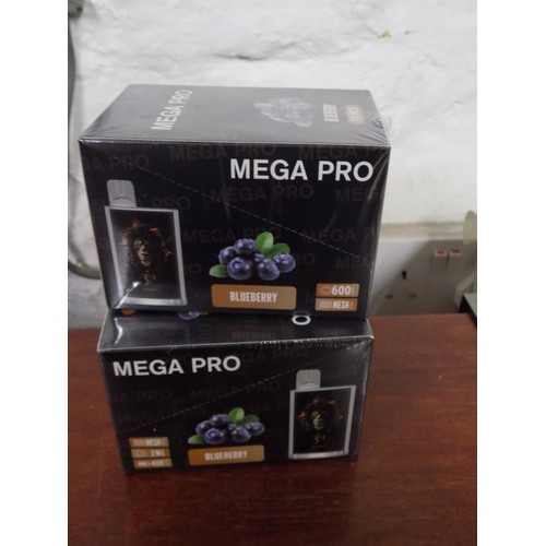 2 Boxes of Mega Pro Vapes