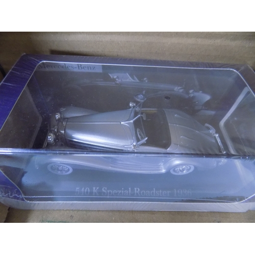 Selection of Boxed Mercedes Cars