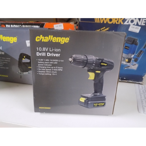 Boxed Challenge 10.8v Drill Driver
