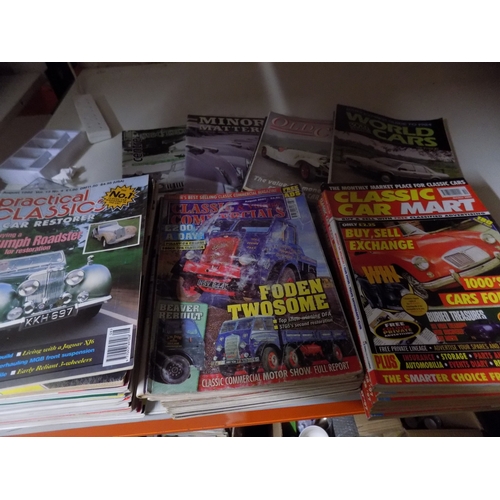 Box of Classic Car Magazines
