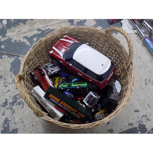 Large Basket of Cars