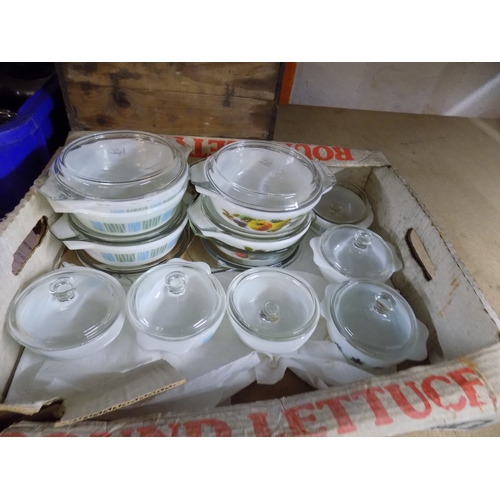 Box of Pyrex