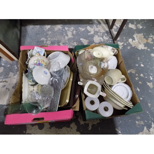 2 Boxes of Household Misc