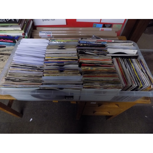 Box of Vinyl Singles