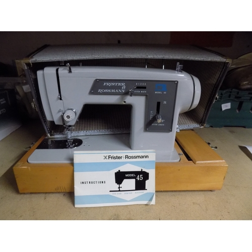 Frister & Rossmann Sewing Machine