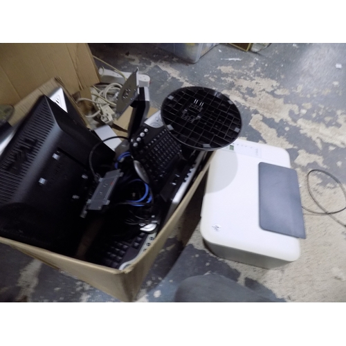 Box of Computer Accessories and Electrical's