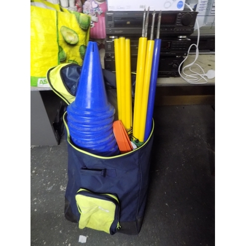 Selection of Football Training Items