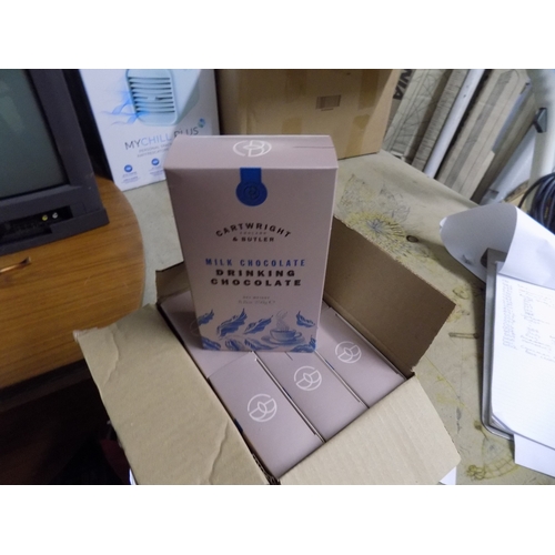 6 Boxes of Cartwright and Butler Drinking Chocolate