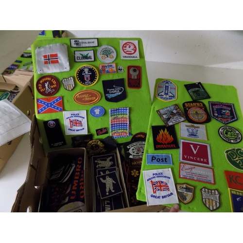 Selection of Mixed Advertising Sew-on Badges