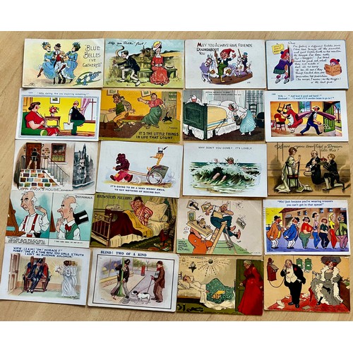 20 Original Early and Modern, Artist Drawn, Satire, Comic Humour ...