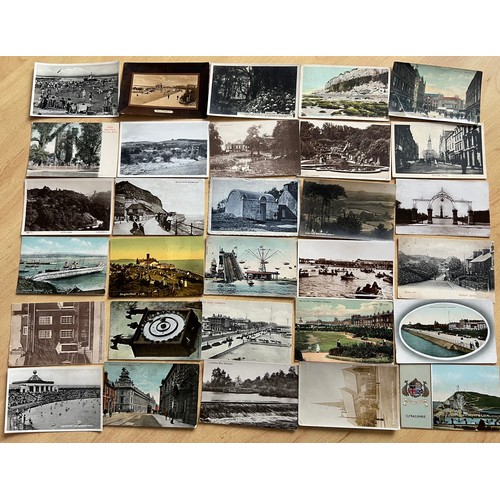 30 Original Vintage Printed and Real Photo Topographical Postcards. A ...