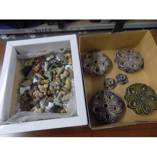2 Boxes of Wade Pottery
