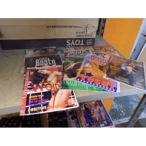 10 Adult DVDs