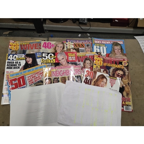 A Collection of Adult Interest Magazines