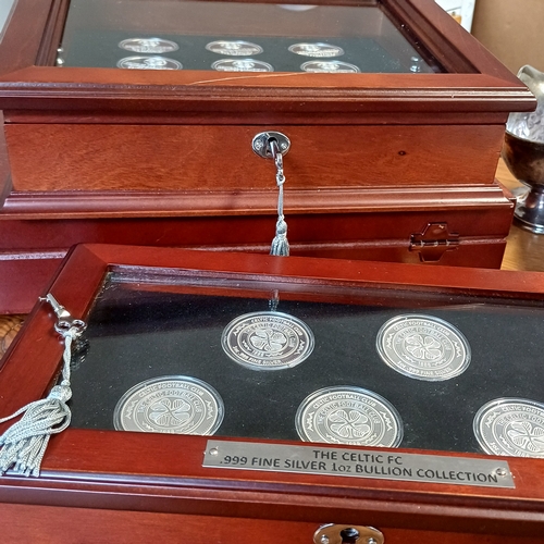 Two Sets of Fine Silver Bullion Collection of 1oz coins, both for ...