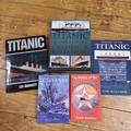 Selection of Five Books relating to the Titanic: Titanic and Her ...