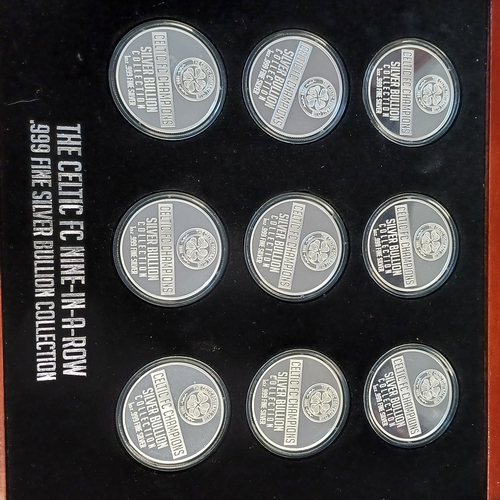 Two Sets of Fine Silver Bullion Collection of 1oz coins, both for ...