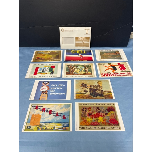Shell Postcards. This a collection of Shell's Advertising Posters ...
