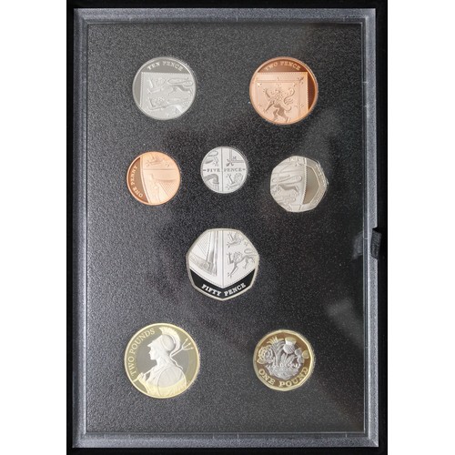 2019 Royal Mint 13-coin proof set, Collectors Edition, featuring the ...