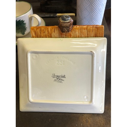 A Beswick Ware "Cottage Butter Dish" No 251