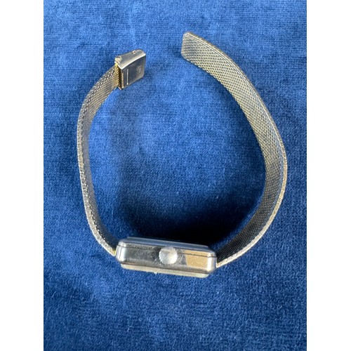 A watch marked "Omega constellation" with "18k" to back of case and ...