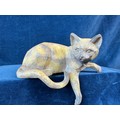 A border fine arts cat figure from the 'Cubist Collection - Cats' being ...