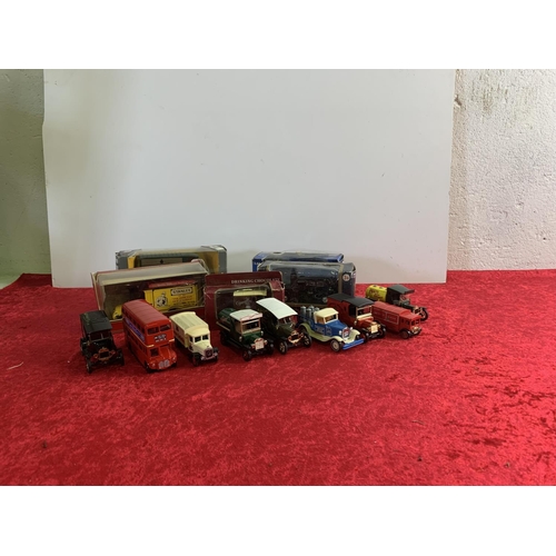 A mixed selection of 15 commercial mini models - including a London ...