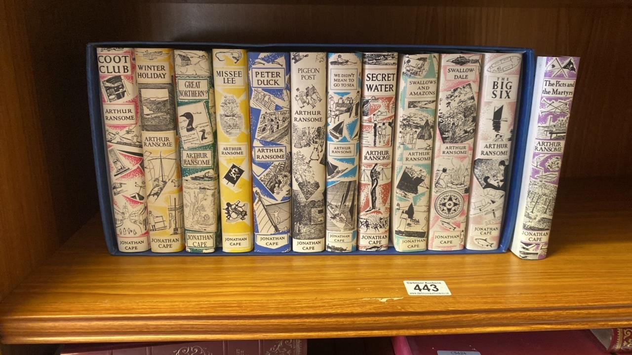A cracking boxed collection of Arthur Ransome books published by ...