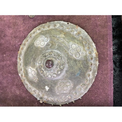 Three small (5” diameter) eastern / islamic style shields