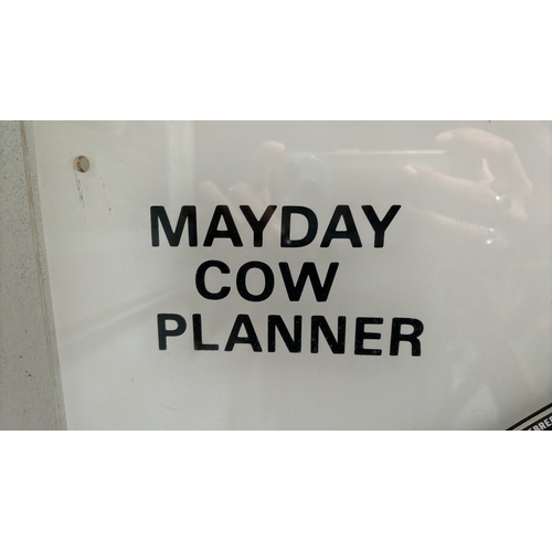 Mayday Agricultural Services acrylic Cow Planner with transparent ...