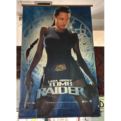 Fabulous larger than life poster for Lara Croft Tomb Raider film W150cm