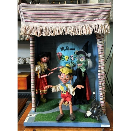 Vintage 1960s Pelham Puppet moving automaton shop display with Gypsy ...