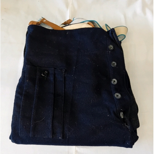Civil Defence, mens battle dress trousers, size 11, 38 inch waist, with ...