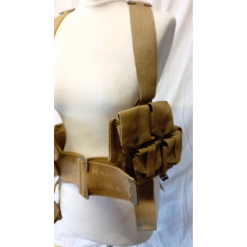 WW1, 1915 dated, original and matching set of 1908 08 pattern webbing ...