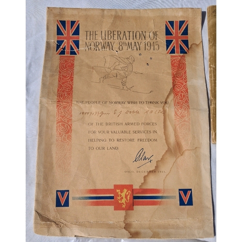 WW2 Operation Doomsday occupation of Stavanger Norway 1st Airborne. The ...