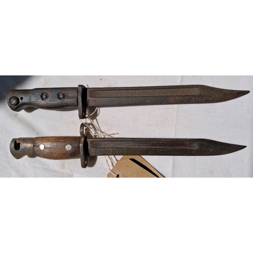 Two bayonets, mk5 carbine?