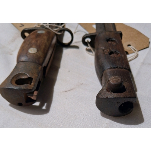 Two bayonets, mk5 carbine?