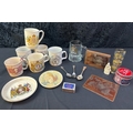 A collection of royal memorabilia. 2 East Devon market silver jubilee ...