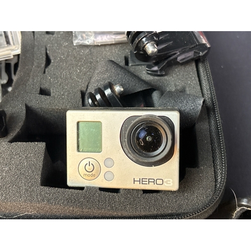 For extreme sports enthusiasts, a collection of GoPro including camera ...