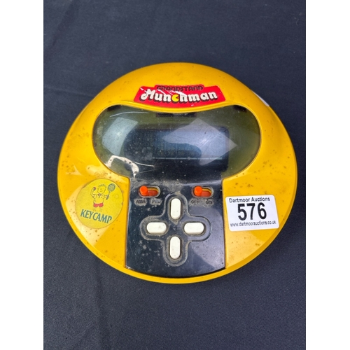 Vintage Grandstand Munchman, tabletop electronic game