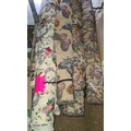 6 x rolls of curtain and upholstery fabrics including Titley and Marr and Warner fabrics. Floral pri