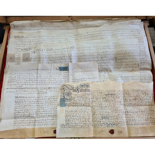 Glorious Indentures! Beautiful, handwritten large documents in true ...