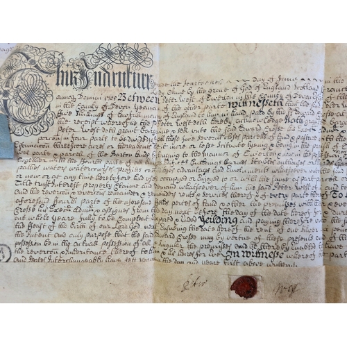 Glorious Indentures! Beautiful, handwritten large documents in true ...