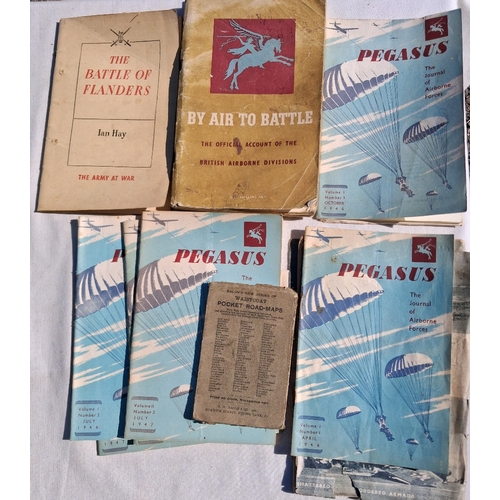 WW2 Airborne accounts with Pegasus journals of the Airborne forces.