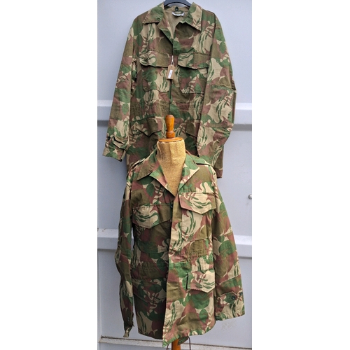 Two Rhodesian pattern mercenaries jackets