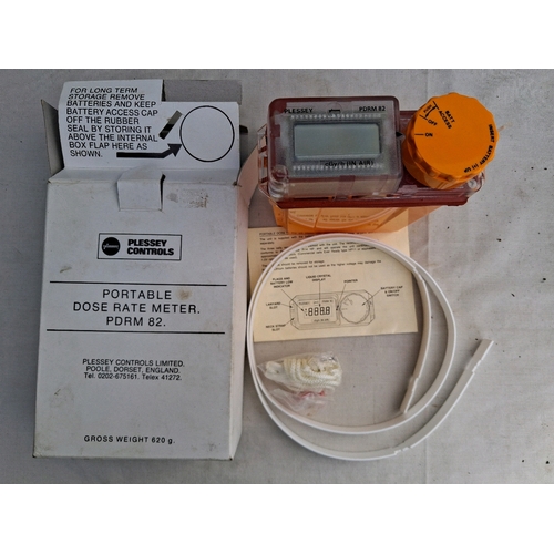 Radiation, portable dose rate meter PDRM 82,